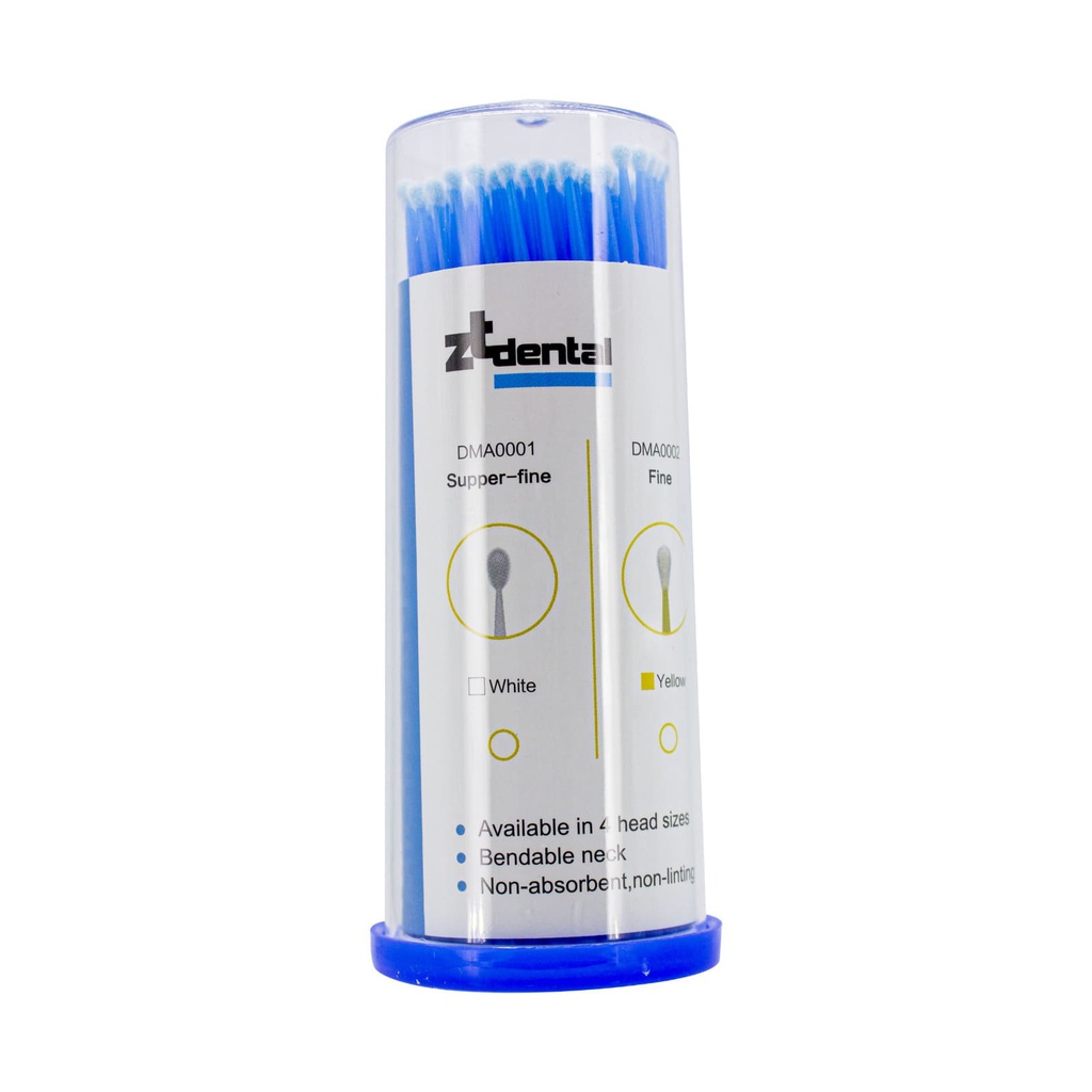 Microbrush Mediano Micro Applicators ZT Dental | Biotech Chile